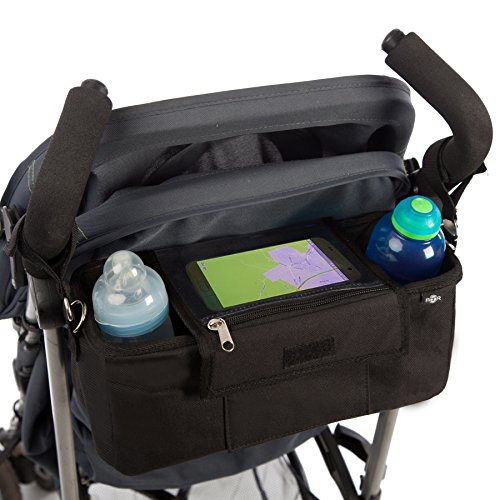 BTR Buggy und Kinderwagen Organizer, Exklusive Smartphone-Tasche und ...